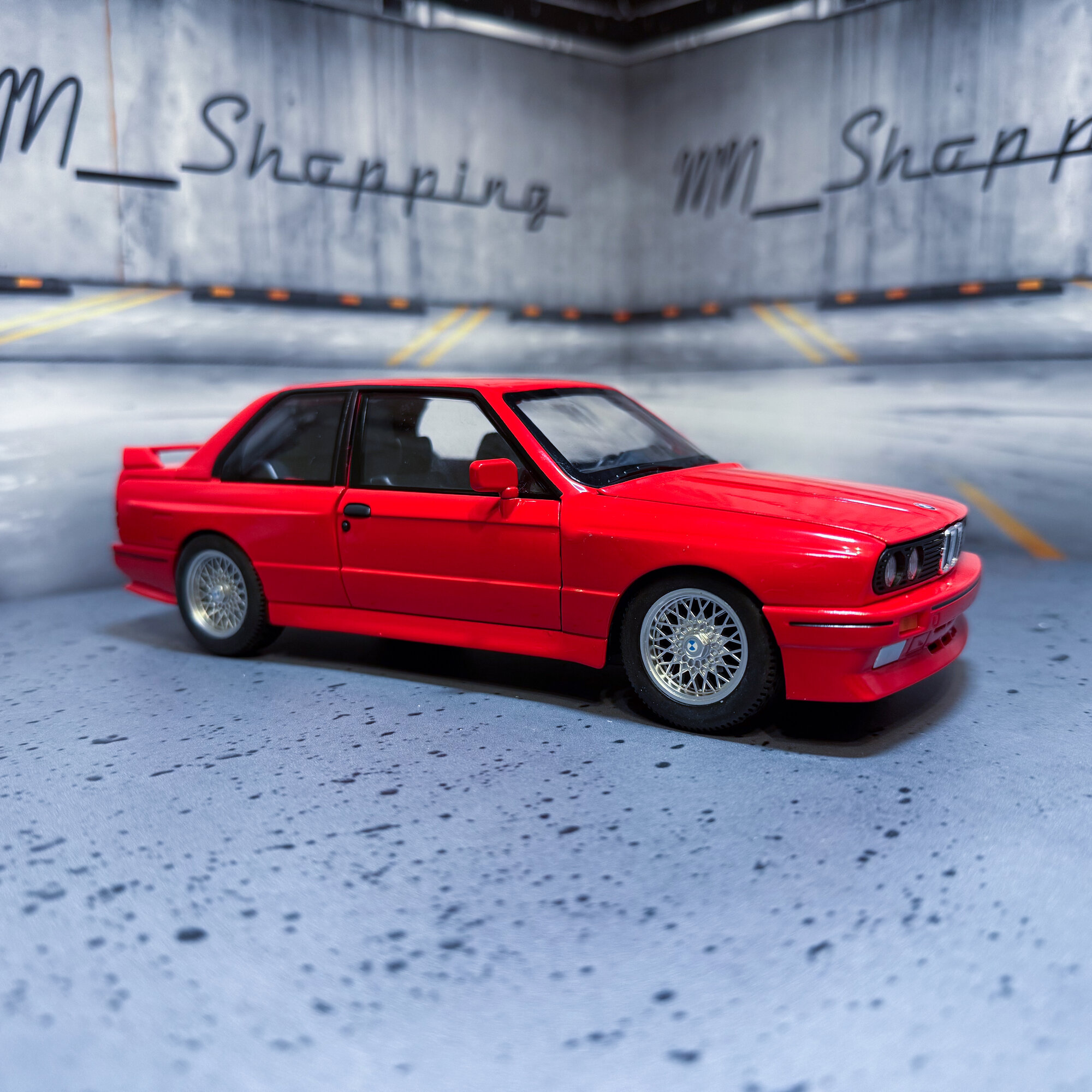 Металлическая модель BMW E30 M БМВ E30 — фото 1