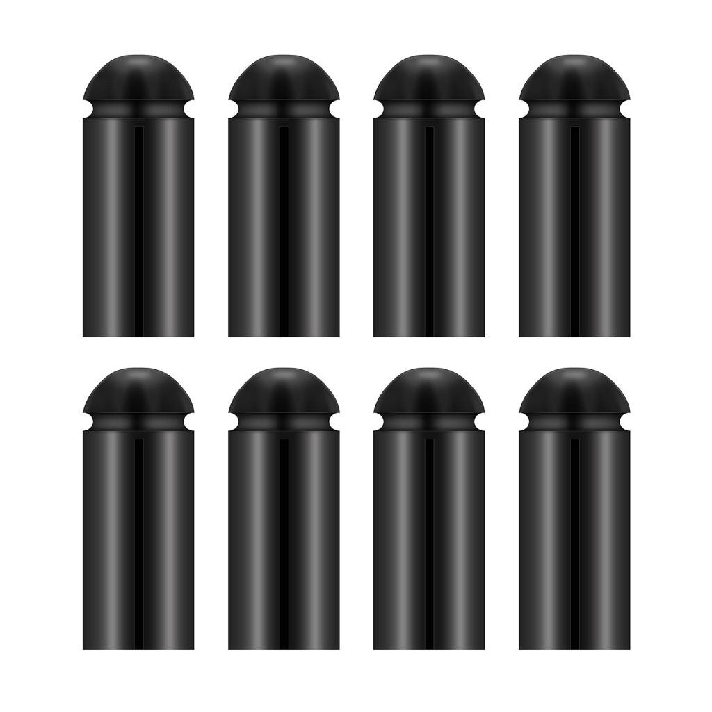 8 шт. защитных колец для оперения дартса, Черный