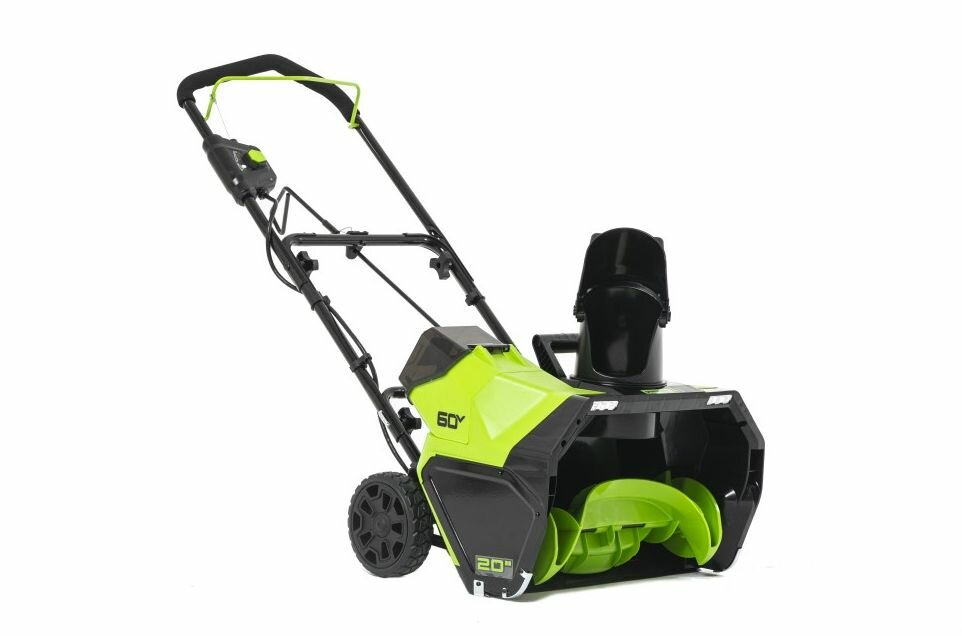 Снегоуборщик бесщеточный аккумуляторный GREENWORKS 60V GD60PST с АКБ 5Ач и ЗУ