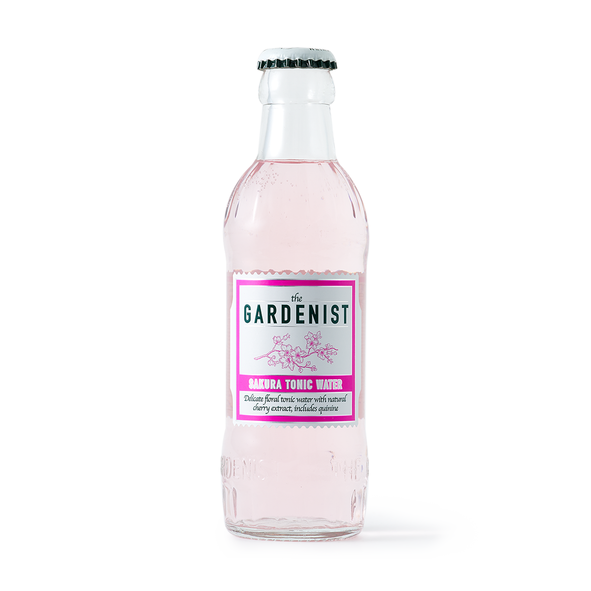 Тоник The Gardenist Sakura, стеклянная бутылка, 0,2 л, стеклянная бутылка
