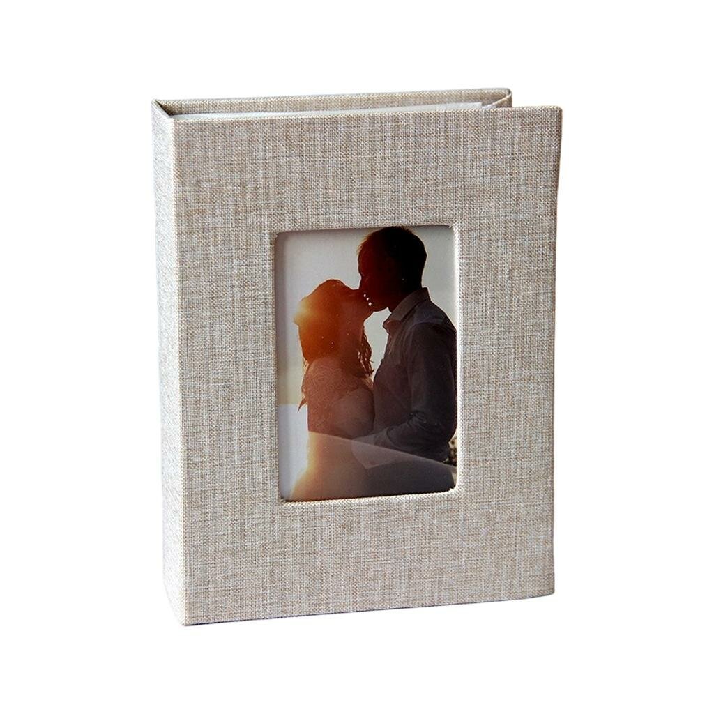 Фотоальбом 4×6 дюймов, Бежевый - 6 дюймов 100