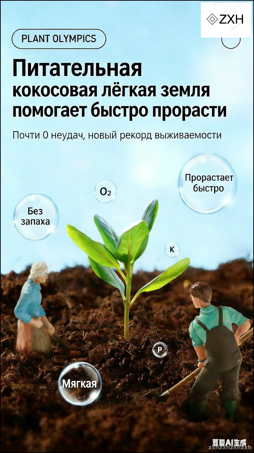 Набор "Мини-теплица", для экспериментов, ботаника, для детей от 3 лет, Обновленная вторая версия