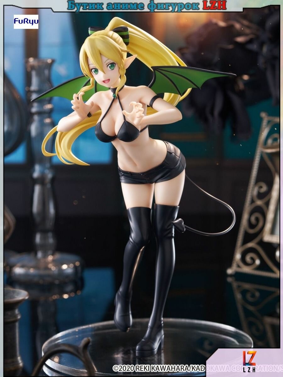 Аниме Фигурка FuRyu BiCute Dark Сугуха Киригая(Kirigaya Suguha)из Sword Art Online 23см (LZH)