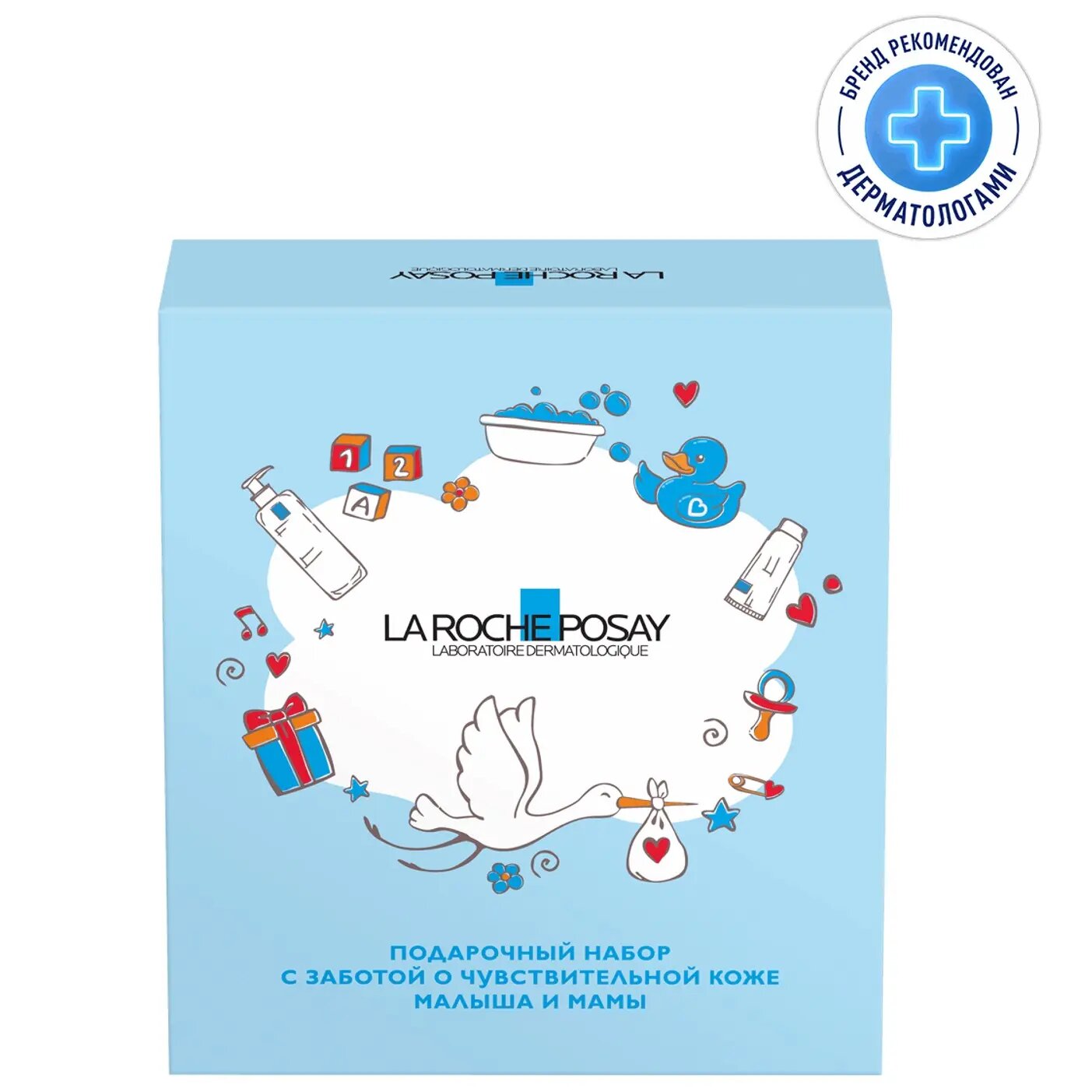 Набор LA Roche-posay Lipikar уход для чувствительной кожи 400 мл, 400мл, 15 мл