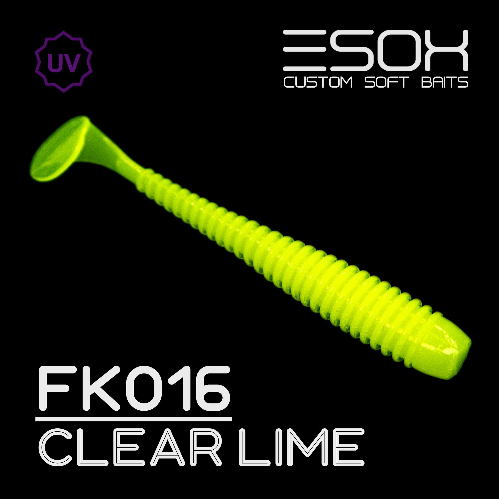 Мягкая приманка для рыбалки ESOX Swinky 2.5" (63мм) 8 шт