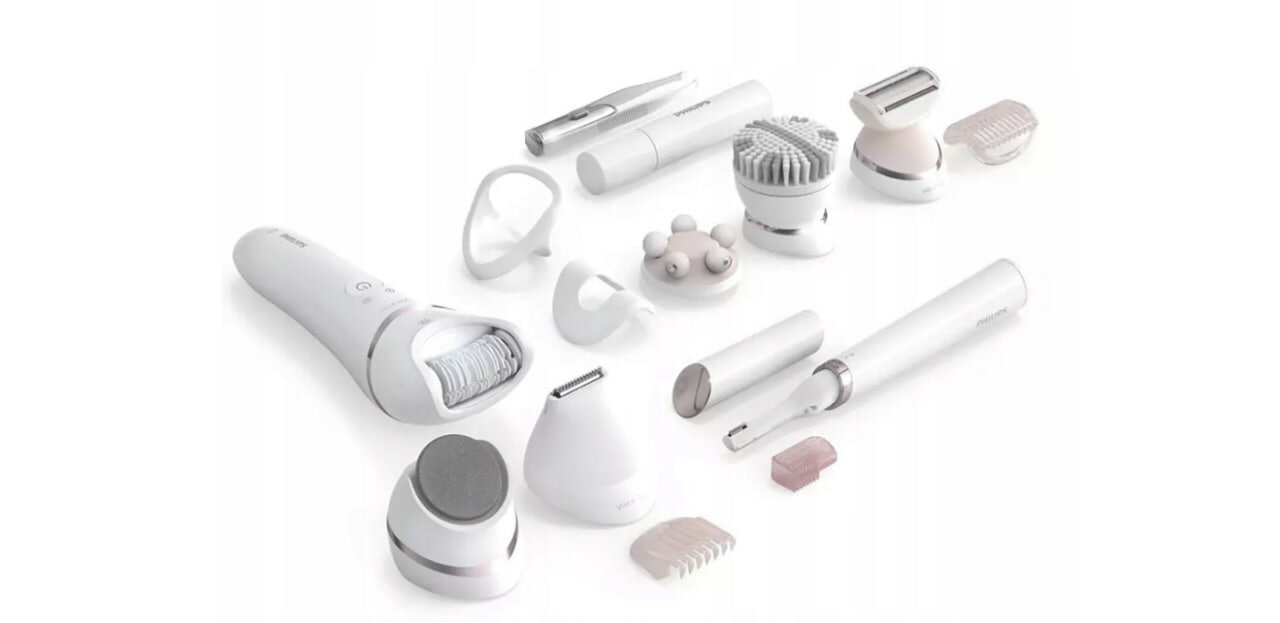 Эпилятор Philips Series 9000 BRE740/91 (BRE740+ HP6388)