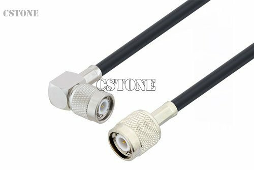 TNC штыревой угловой к TNC штыревой кабель используя RG8X коаксиальный