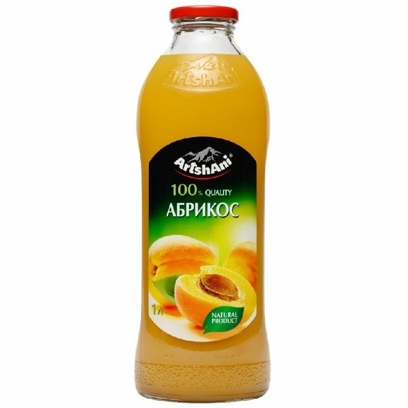 Нектар ARTSHANI абрикосовый /стекло/ 1л