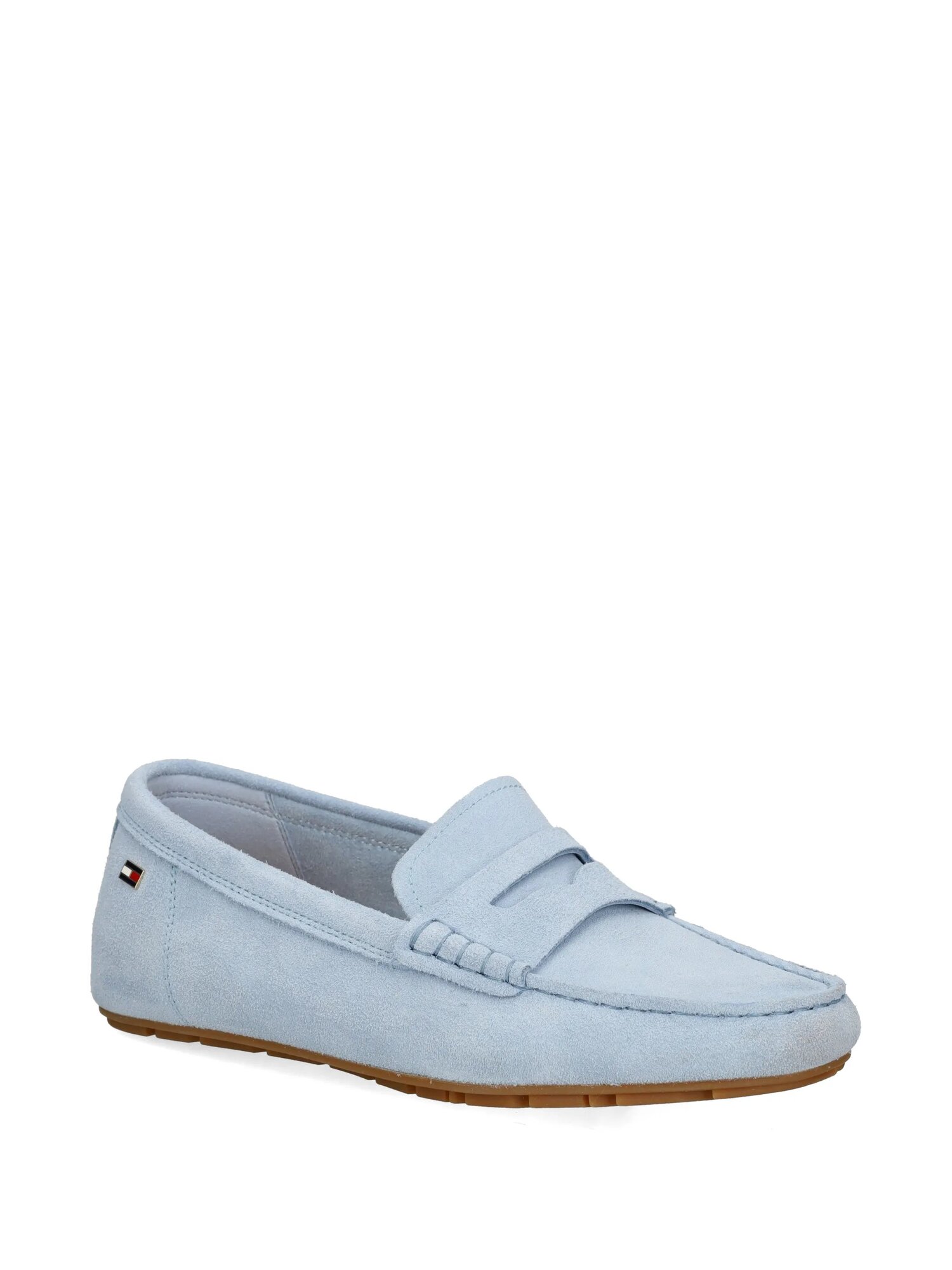 Лоферы TOMMY HILFIGER Penny leather loafers, размер 41 EU, blue — фото 1