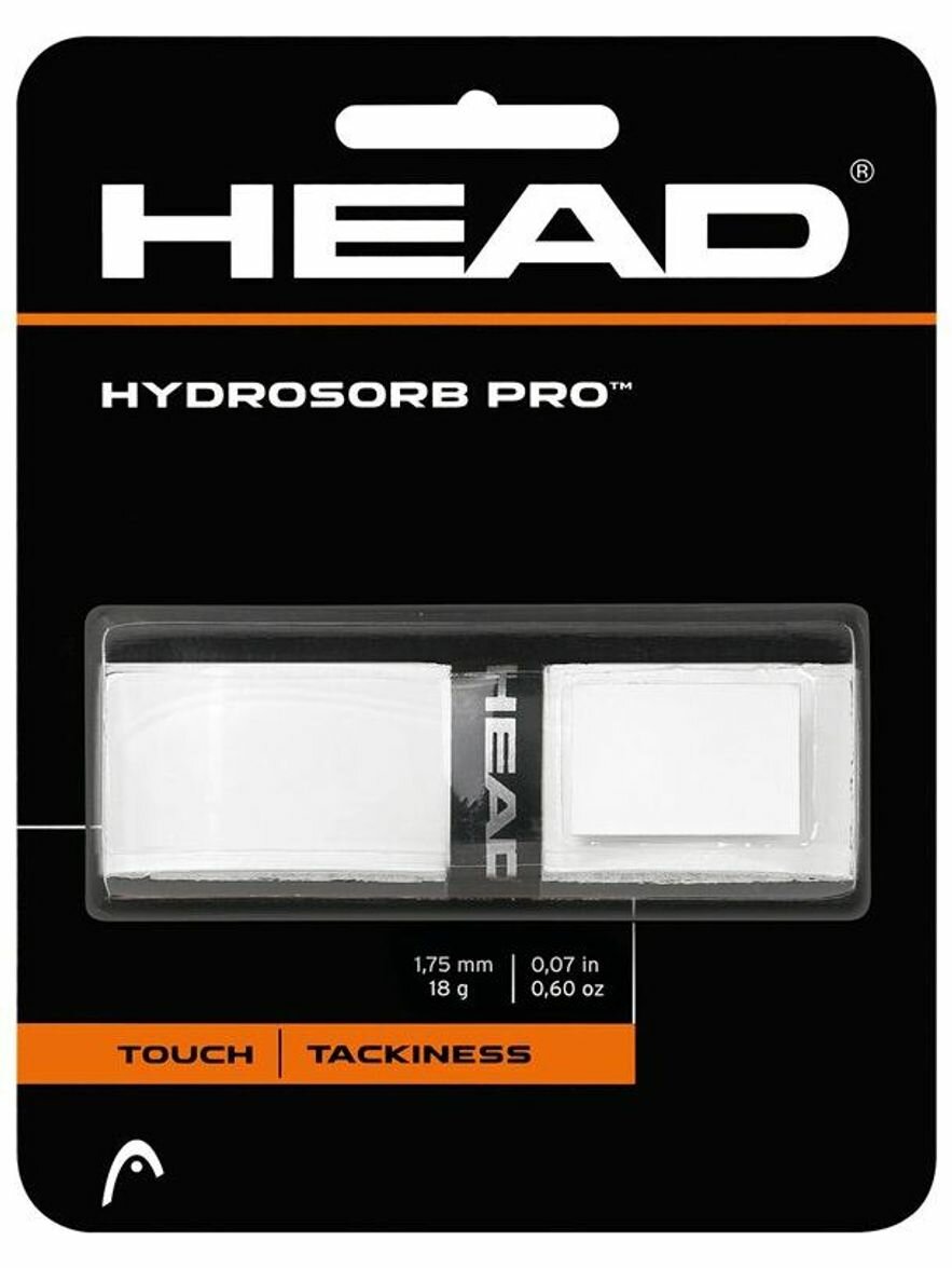 Базовый грип Head HydroSorb Pro WH Унисекс Белый Унисекс Большой теннис 100% полиэстер