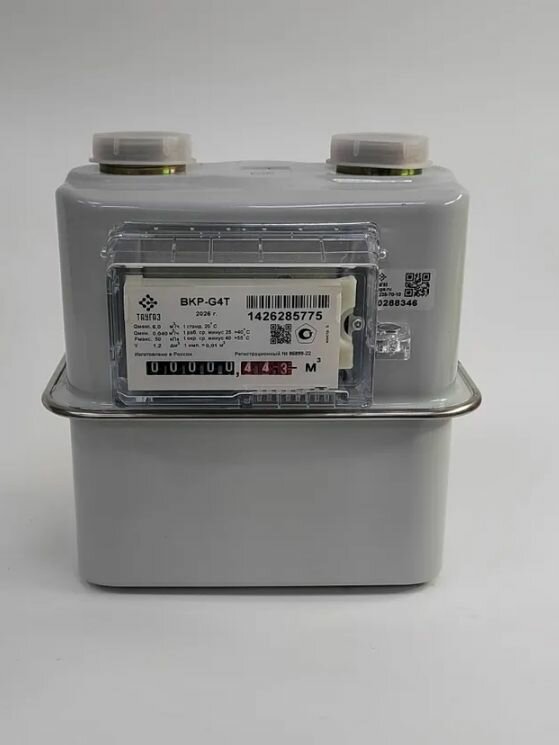 Счётчик газа Таугаз BKP-G4T Левый
