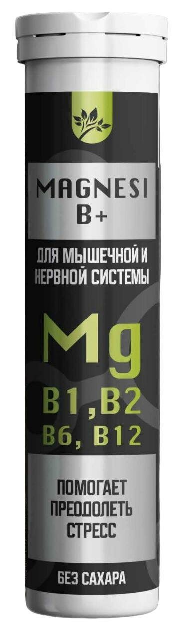 БАД Витамин Продукт напиток magnesi b+ шипучие таблетки № 10 х 3 г