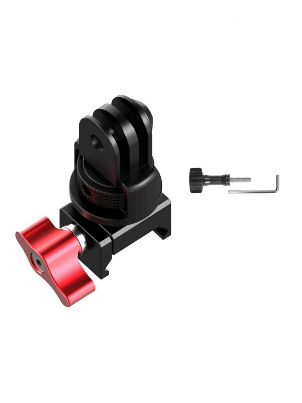 Адаптер шаровой головки 1/4″–17 мм для направляющей рейки, ZS54066 E4