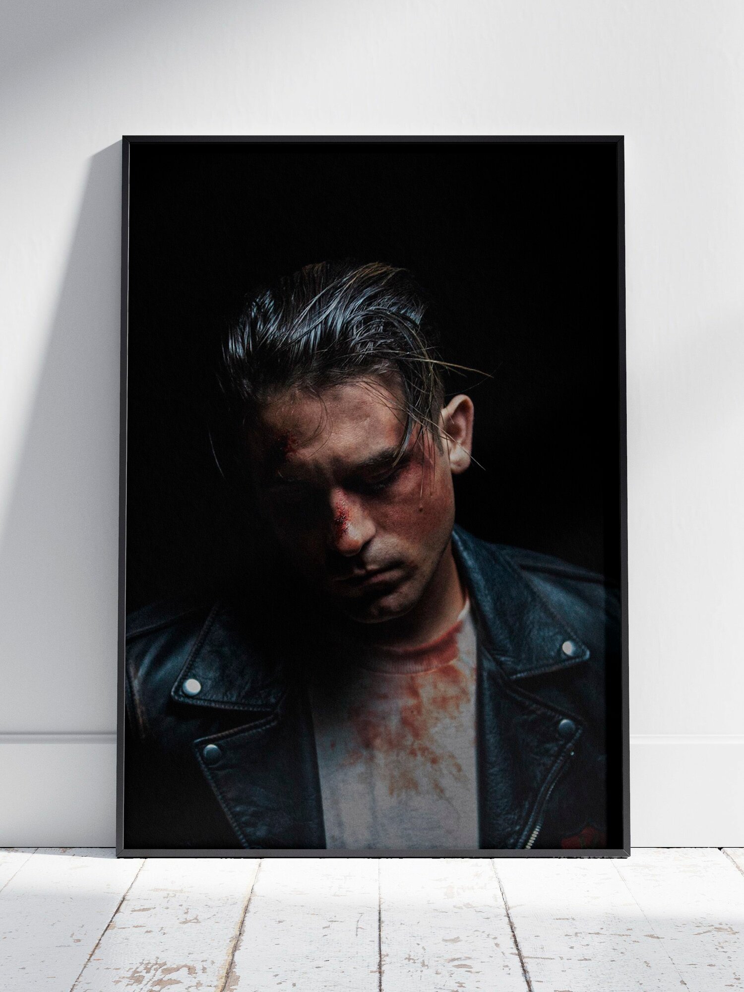 Плакат на стену для интерьера Г Изи (G Eazy 12) - Постер по музыке и артисту формата A4 (21x30 см)