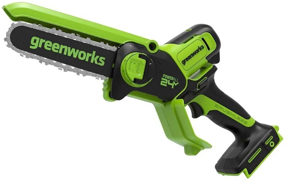 Цепная пила Greenworks GD24CSMNX аккум. 450Вт дл. шины:6