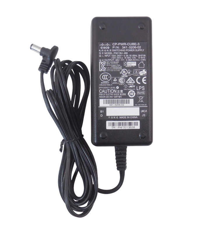 Блок Питания Cisco PSC18U-480 48V 0,38A 18W