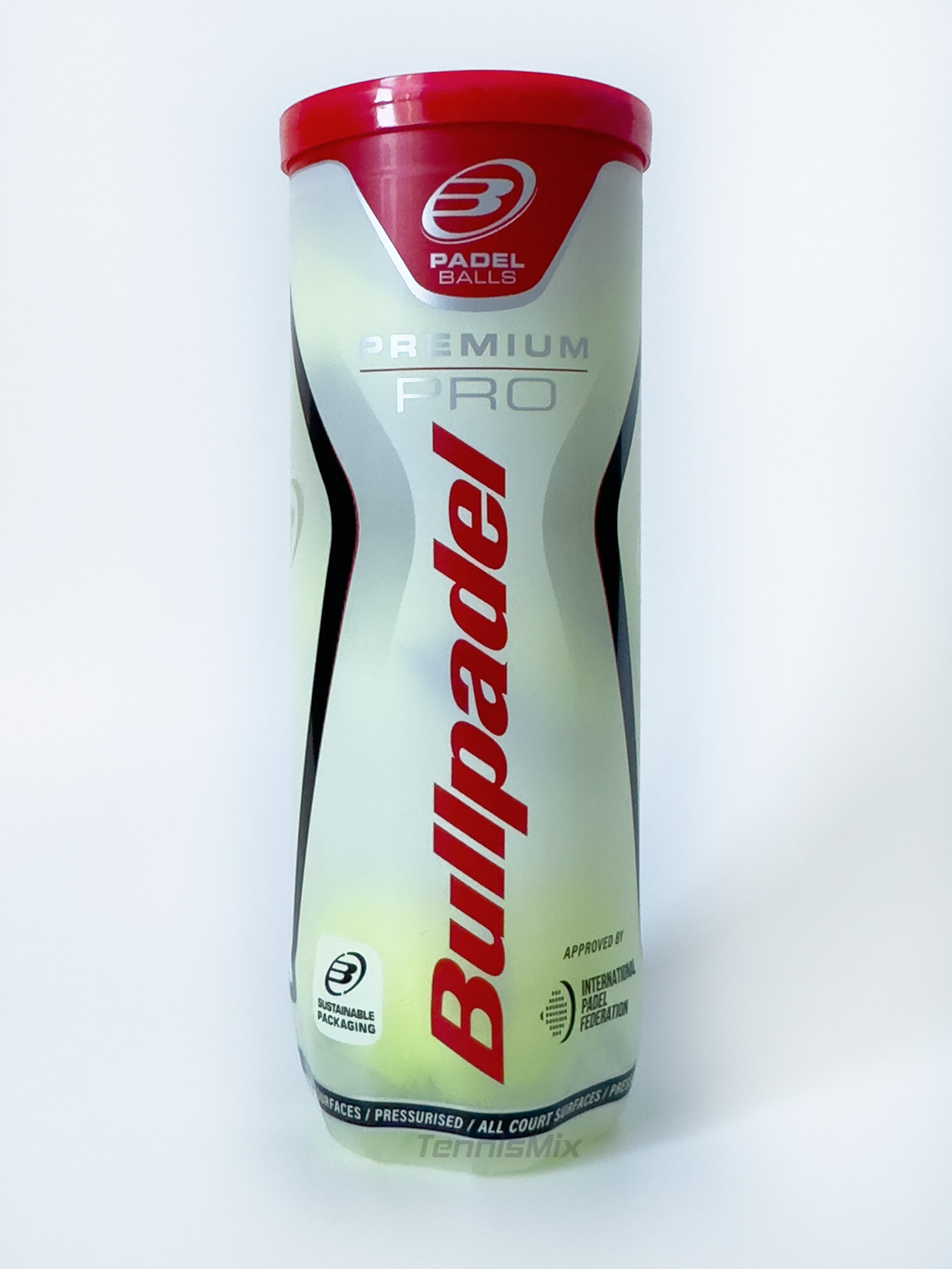 Мячи для падел Bullpadel Premium Pro 3 мяча