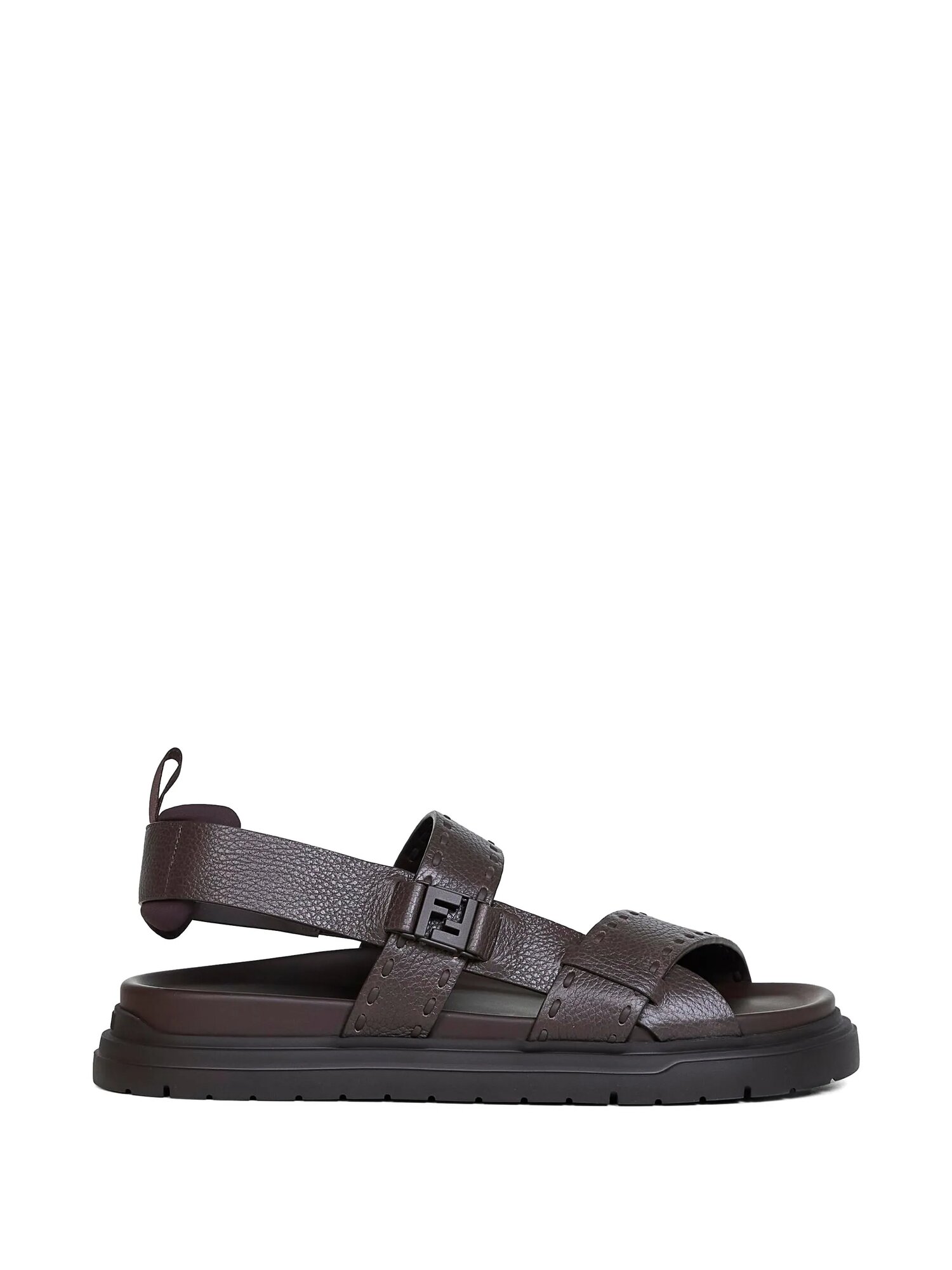 Сандалии Logo-detail leather sandals