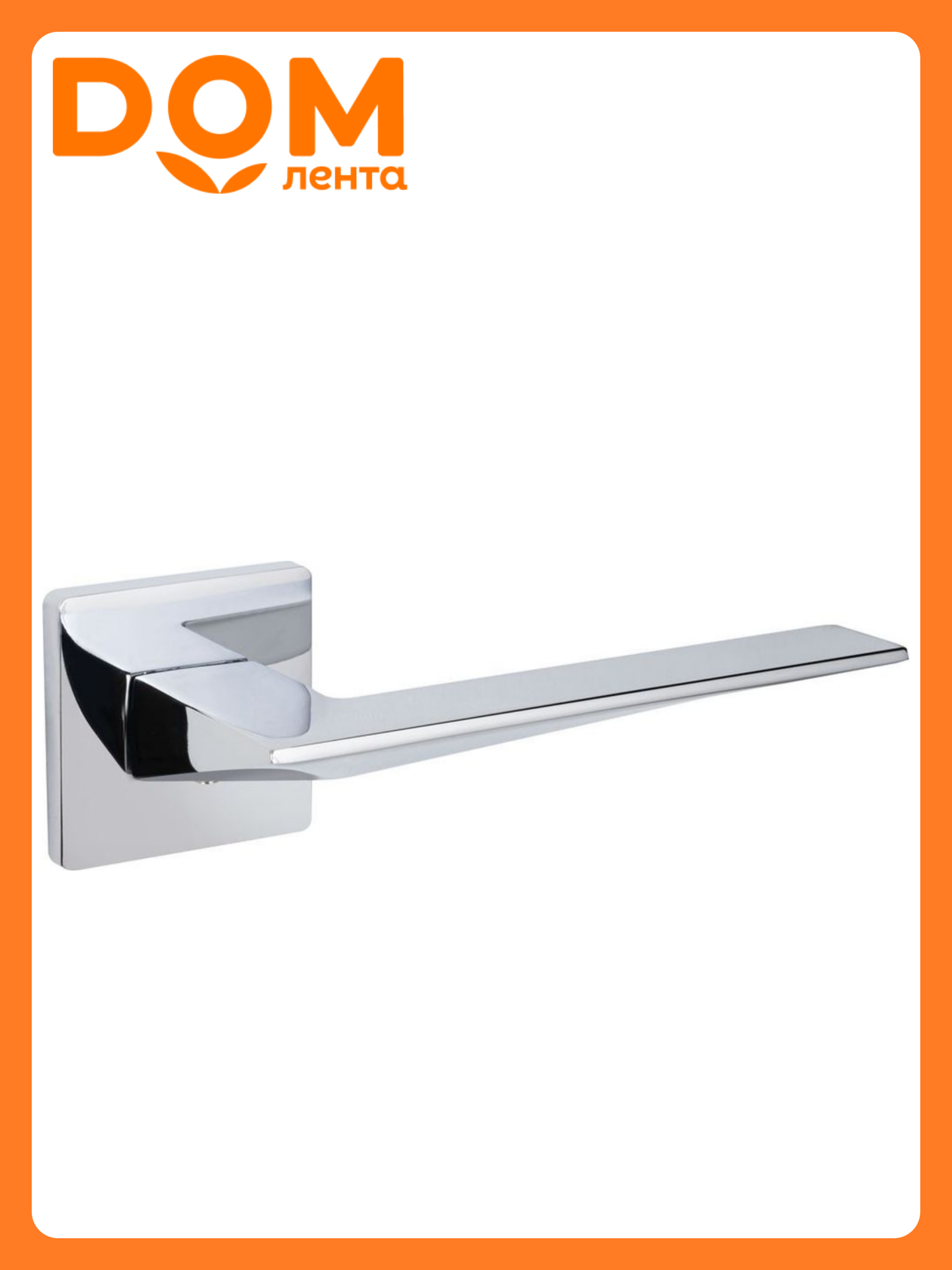 Дверная ручка раздельная K. SL52. PHANTOM (PHANTOM SL) CP-8 хром