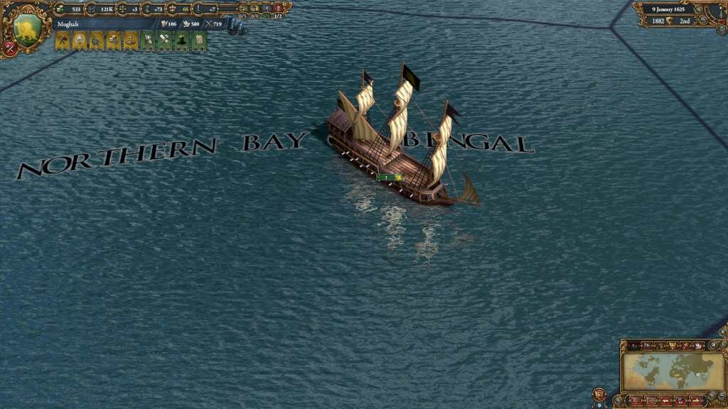 Europa Universalis IV - Indian Ships Unit Pack DLC PC Steam Ключ
