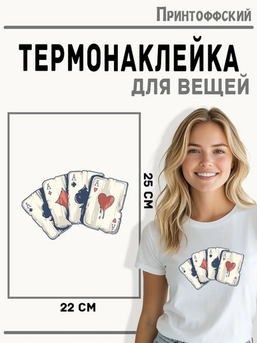 Термонаклейка для одежды и аксессуаров DTF-печать карты — фото 1