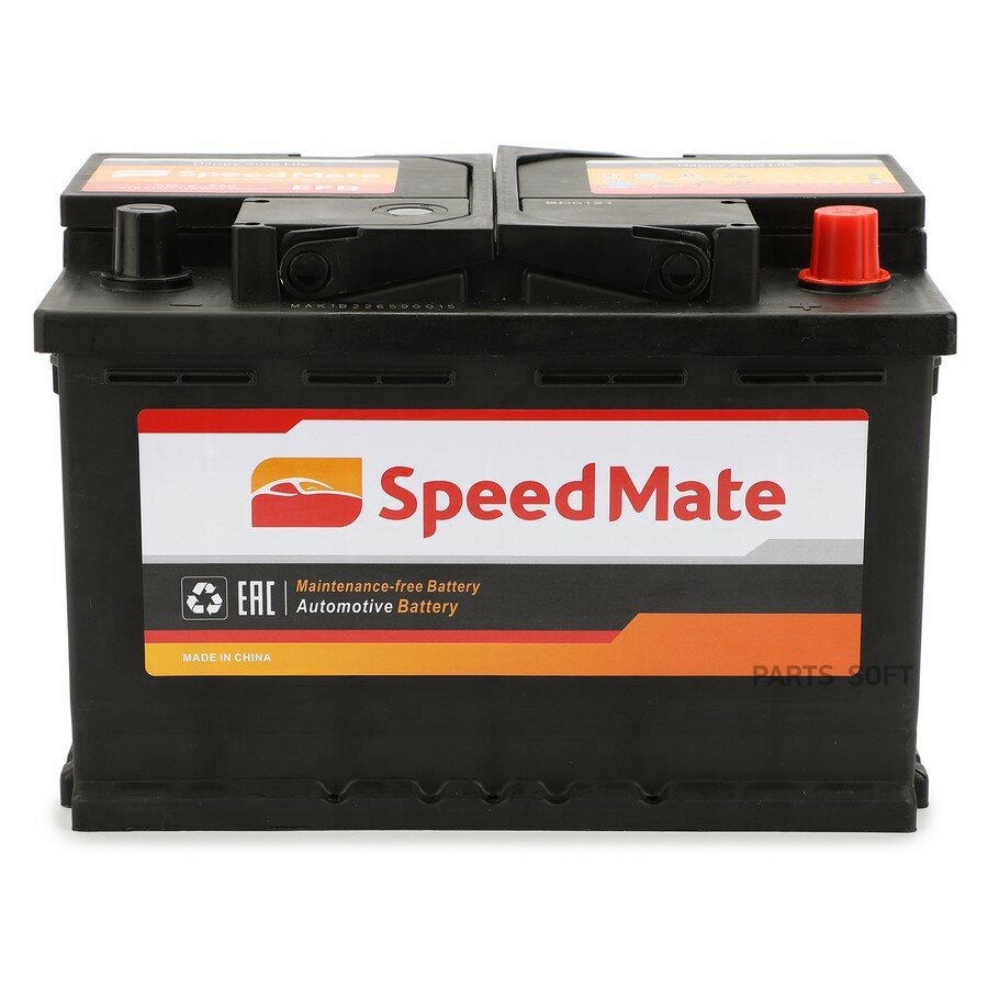РђРР‘ SPEEDMATE EFB 12V 70Ah 720A 278x175x190 -+ от официального дистрибьютора, SPEEDMATE, артикул SMEL700