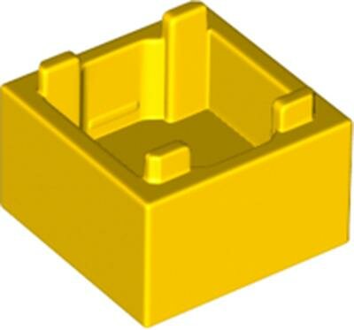 Деталь Lego 35700 Container, Box 2 x 2 x 1 - Top Opening with Flat Inner Bottom
