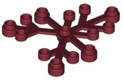 Деталь Lego 2417 Plant Leaves 6 x 5