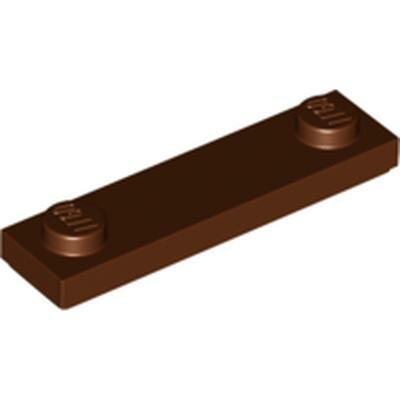Деталь Lego 41740 Plate, Modified 1 x 4 with 2 Studs with Groove
