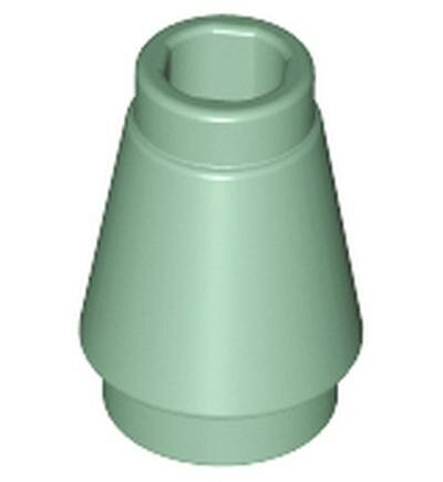 Деталь Lego 4589b Cone 1 x 1 with Top Groove