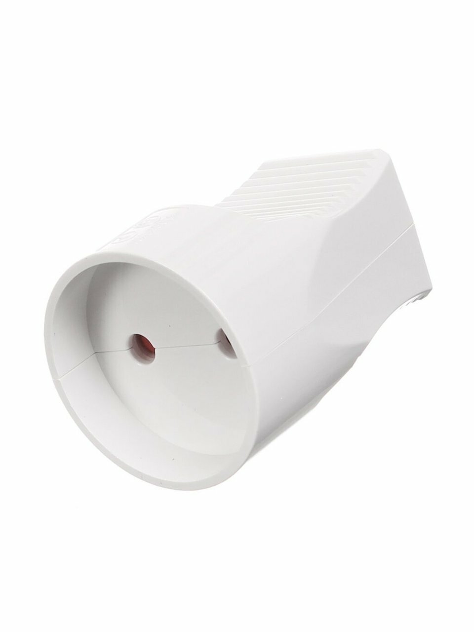 Кабельная розетка TDM Electric SQ1806-0029, 10 А, без заземления, белая, для стационарного подключения
