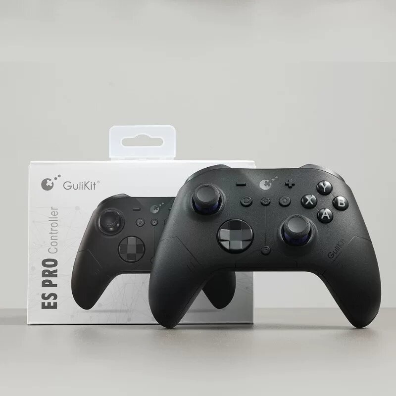 Gulikit ES Pro беспроводной Bluetooth игровой контроллер для Nintendo Switch/PC/Android, черный, датчик Холла