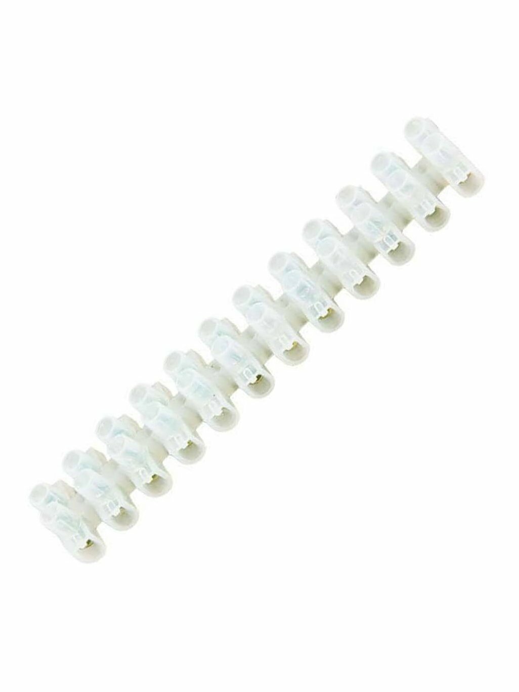 Зажим винтовой TDM Electric ЗВИ-5, 12 пар, 0.75-4 мм², белый, полипропилен, артикул SQ0510-0022 для надежного соединения проводов.
