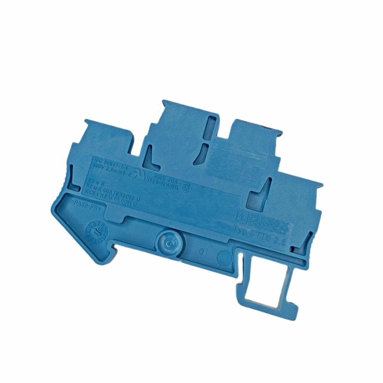 Двухъярусная клемма Phoenix Contact STTB 2.5-PV BU 3035108, 1 шт
