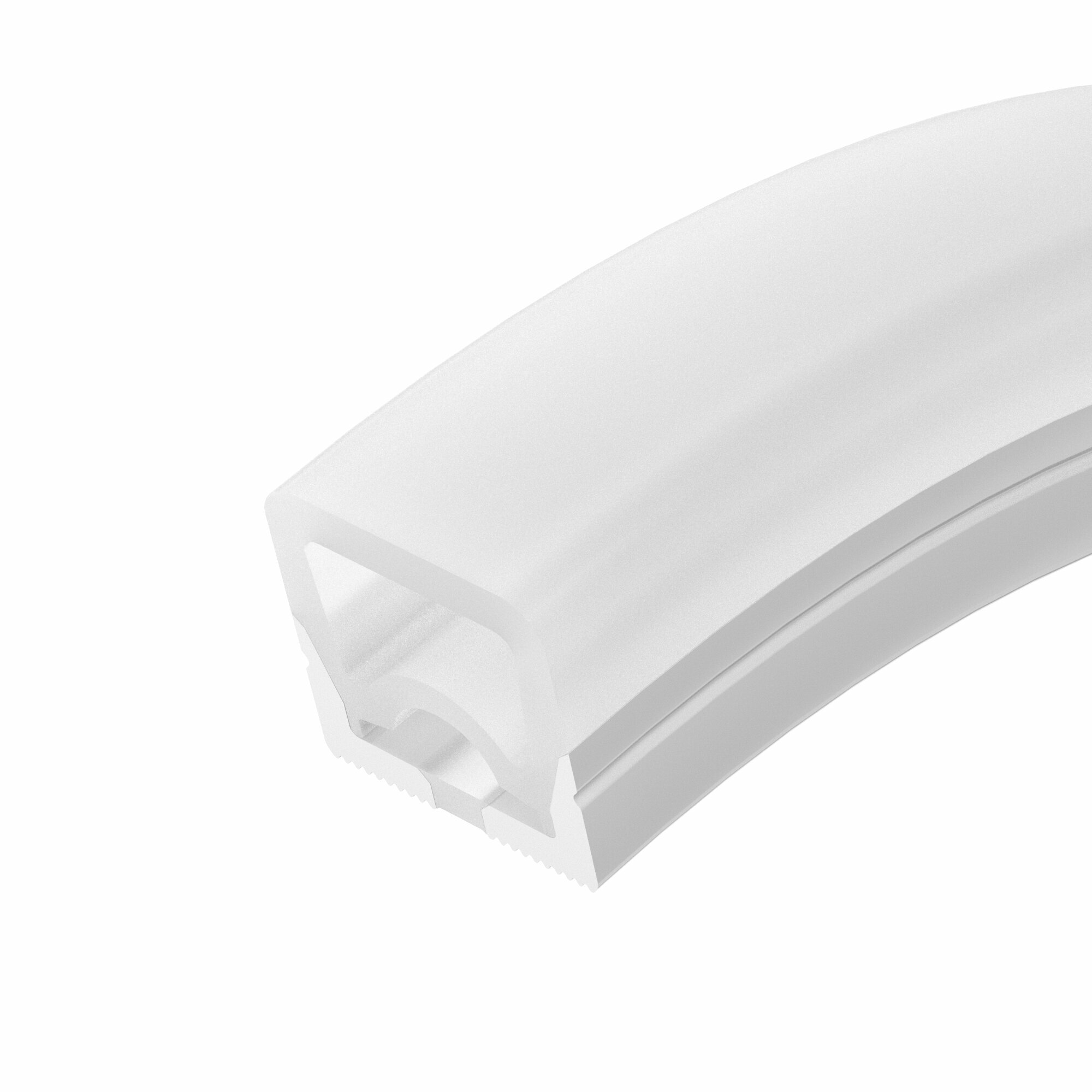 Профиль для светодиодной ленты Arlight Силиконовый профиль WPH-FLEX-2020-TOP-S13-5m WHITE (Arlight, Силикон), 5м