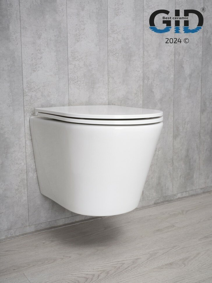 Унитаз подвесной Gid Tr2130 62235Y белый 50x36x35