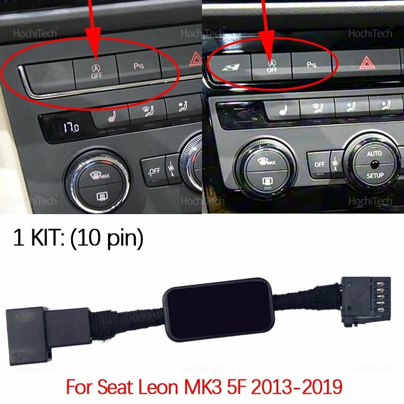 Автоматический старт-стоп для Seat Leon MK3 5F 2013-2019, 10 pin