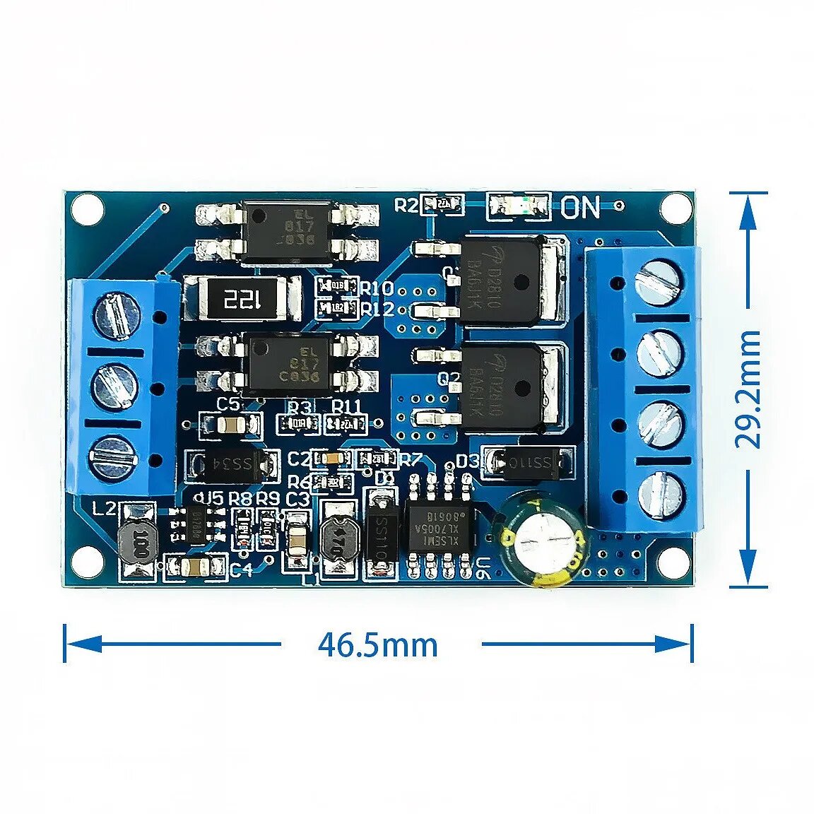 Горячая распродажа: Модуль управления MOSFET-транзисторами постоянного тока 4В-60В, высокомощный, с регулируемым ШИМ-контроллером, двойной MOS-модуль