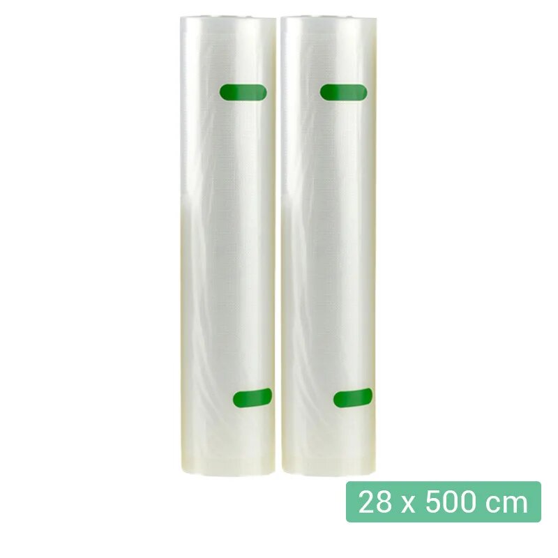 Вакуумные пакеты 28x500 см, 2 рулона