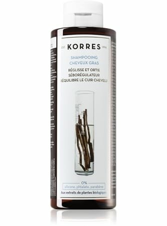 Шампунь для волос Korres Liquorice and Urtica, для женщин, 250 мл