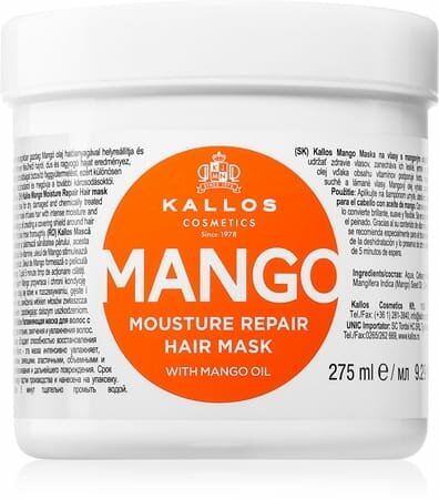 Маска для волос Kallos KJMN Professional Mango, 275 мл
