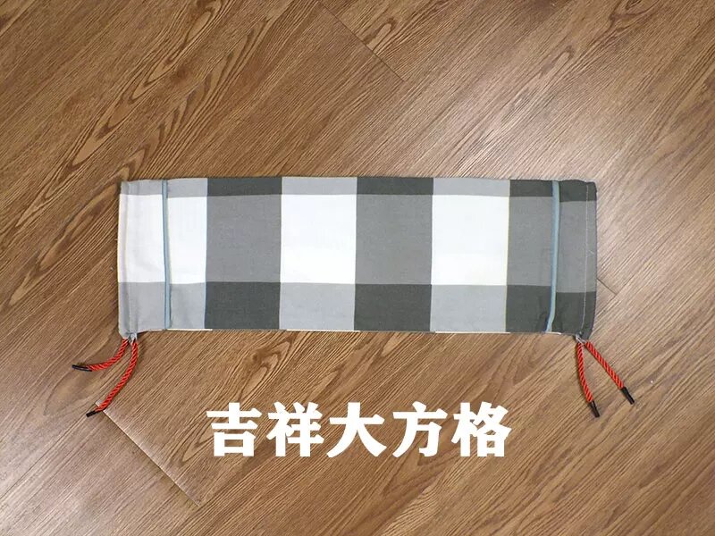 Хлопковая накидка для шеи с геометрическим рисунком, 10 см диаметр x 40 см длина, белый