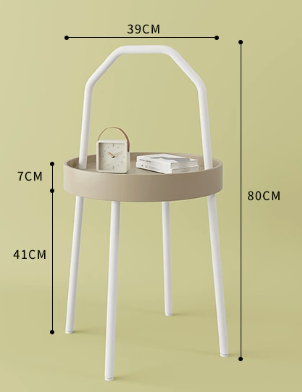 Приставной журнальный столик IKEA BURVIK (икеа бурвик)бежевый