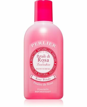 Пена для ванны Perlier Rose Petals, розовый, 500 мл