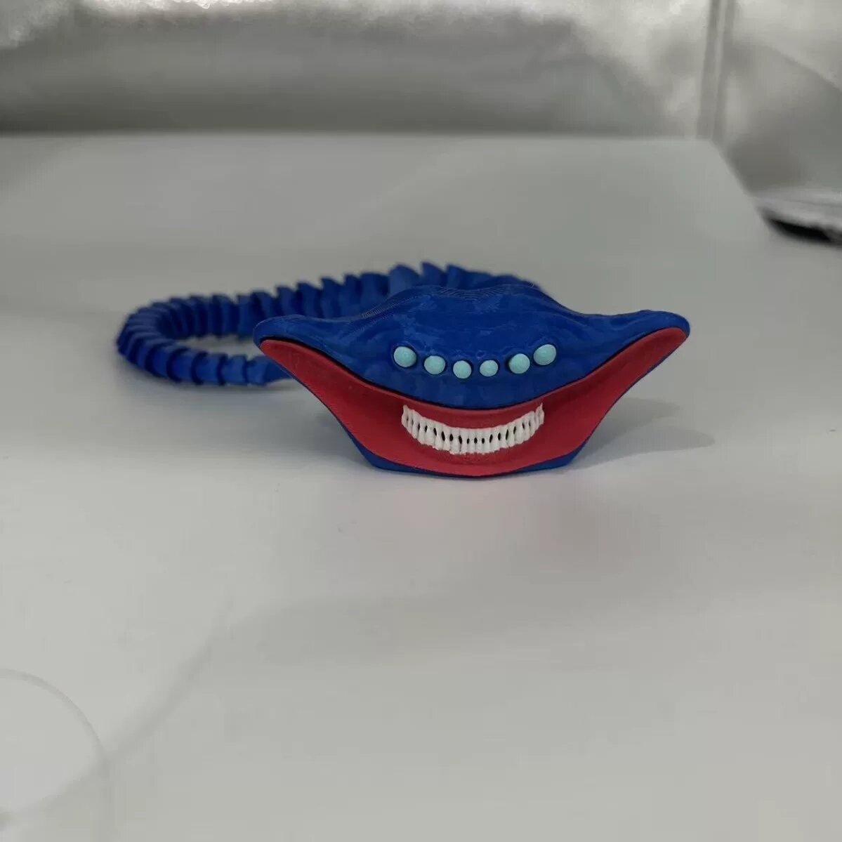 Гранд Мая Синяя Мая с Красным Клювом 3D-печатная Модель Игрушка 29см