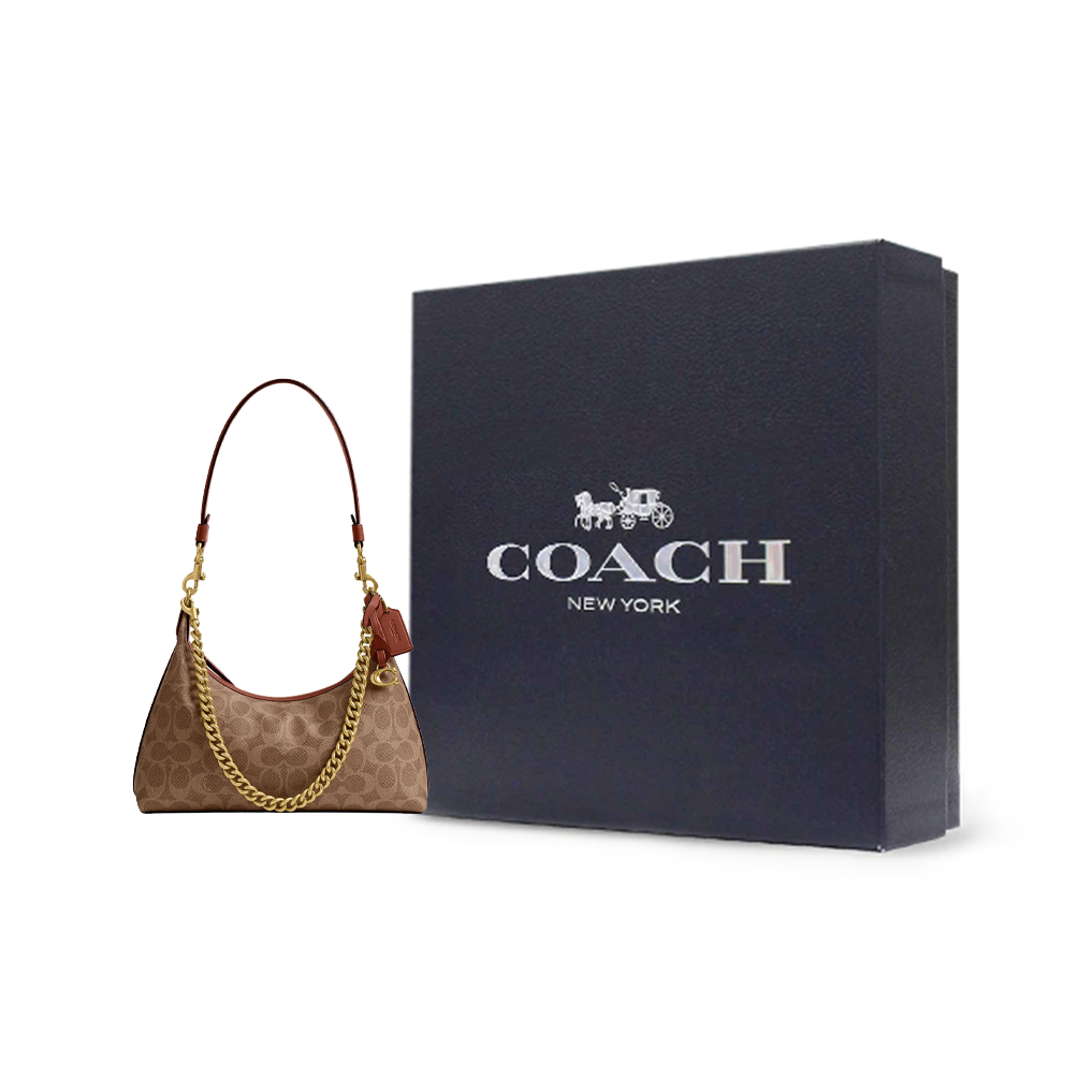 Сумка Coach, коричневый — фото 1