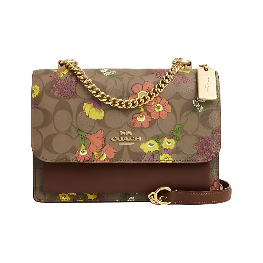 Сумка Coach, фактура тиснение — фото 1