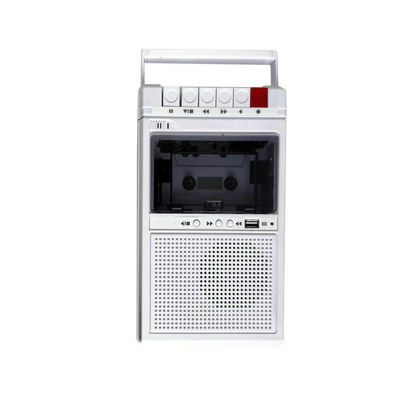 Переносной кассетный плеер Bluetooth и USB, магнитофон для записи звука, поддержка MP3, белый/черный/зеленый