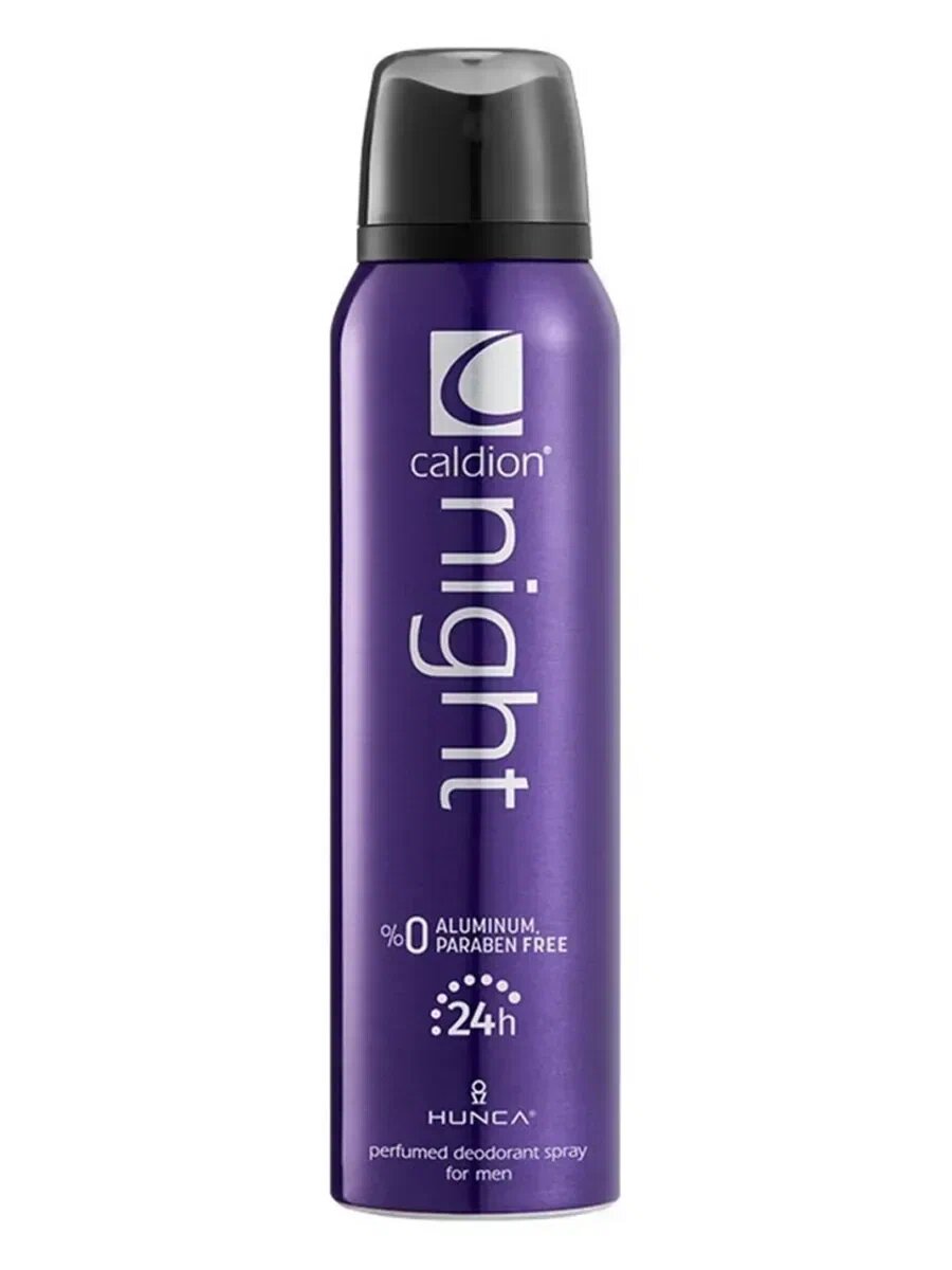 Hunca Дезодорант мужской "CALDION NIGHT" For Men, 150 мл (Турция)