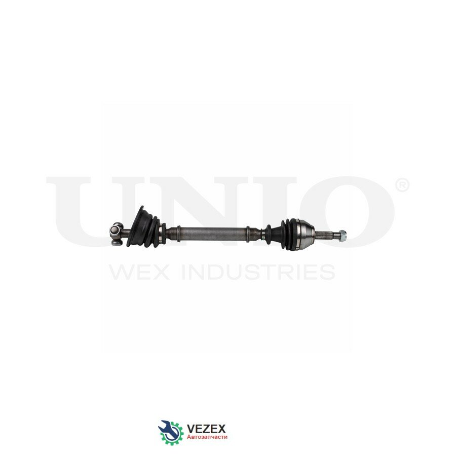 UNIO CVJ-10051 Привод в сборе передний левый Renault Clio I, II 90-, Kangoo 97-, Twingo 93- (МКПП)